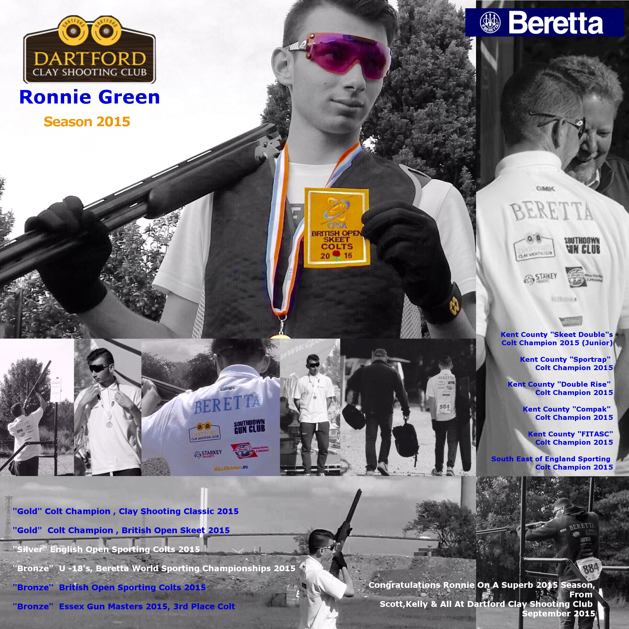 RONNIE GREEN – BRITISH OPEN SPORTING 2015